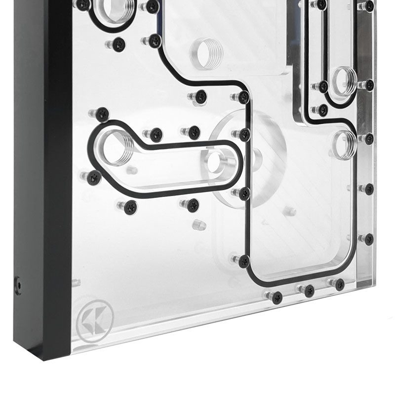 Stealkey Customs Lian Li O11D Mini MK1 Distroplate DDC - Acrilico ...